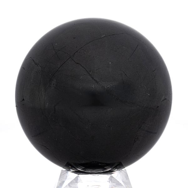 シュンガイト 丸玉 shungite フラーレン fullerene パワーストーン 天然石 ロシア カレリア共和国 丸玉 シュンガイト （ロシア カレリア共和国産）を通信販売。日本屈指のパワースポット、伊勢からお届けします。