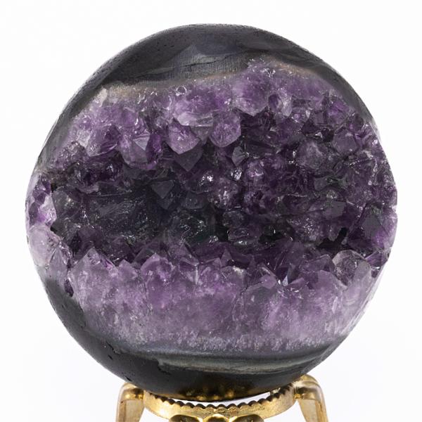 アメジスト 丸玉 原石 アメジストジオード アメシストジオード 笑口 わらいぐち 紫水晶 紫石英 amethyst パワーストーン 天然石 ウルグアイ 丸玉 アメジストジオード 笑口（わらいぐち） （ウルグアイ産）を通信販売。日本屈指のパワ...