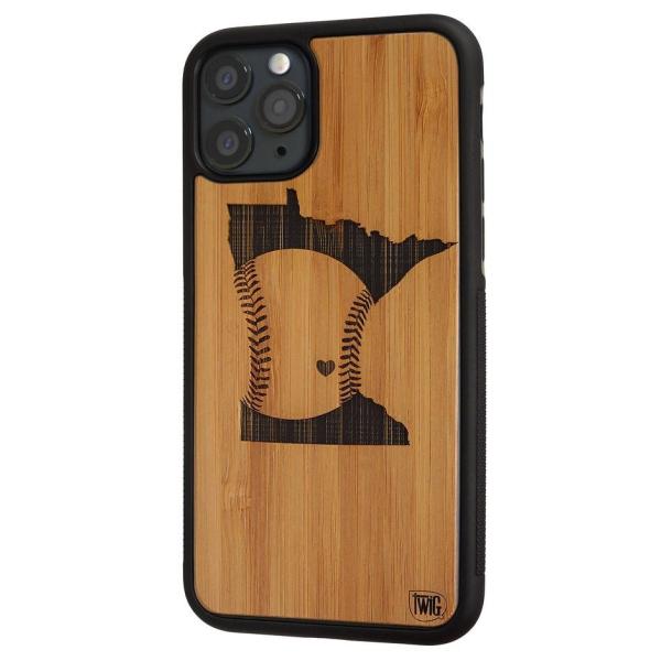 ◆持続可能な素材にこだわるiPhone用リサイクルウッドケース！ 【Twig Case】iPhone11/11 Pro/11 Pro MaxケースはFSC【森林管理協議会】から認証されたリッチライト【再生木材】を使用したエコフレンドリーなi...