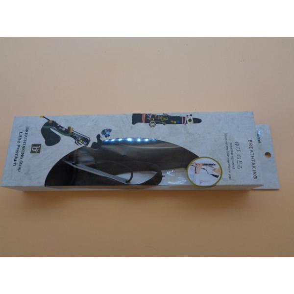 ブレステイキングストラップ ライザプレミアムBREATHTAKING Strap Lithe Premiumノーマルフックタイプ(1)右手親指・右腕の負担を軽減右手親指・右腕の負担を軽減することで、まさに「指おどる」ような感覚で、自由に、楽...