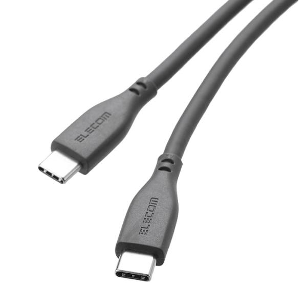 【発売日：2026年04月01日】スマートフォンもパソコンも、これ一本で高速充電!USB Power Delivery(最大100W)対応のUSB Type-C(TM)(USB2.0)ケーブルです。なめらかな手触りで、やわらかく扱いやすいシ...