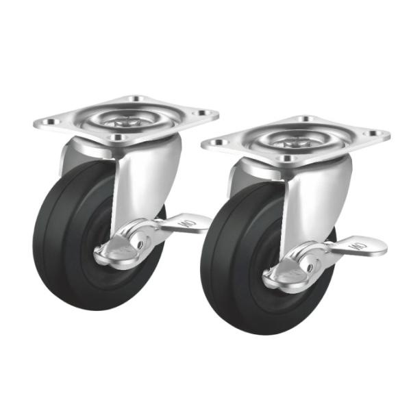 【発売日：2024年08月09日】SANWA SUPPLY（サンワサプライ） 汎用キャスター 75mm径 2個セット (フリーストッパー付き) CST-75E-FRST2