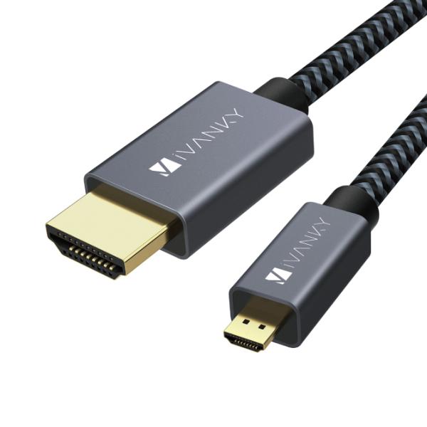 【発売日：2020年12月10日】【商品説明】・【HDMI - Micro HDMI（Aタイプ - Dタイプ）】HDMI-Micro出力端子（Type D）を搭載した機器（デジタルカメラ、スマートフォン、タブレットなど）をHDMI入力端子（...