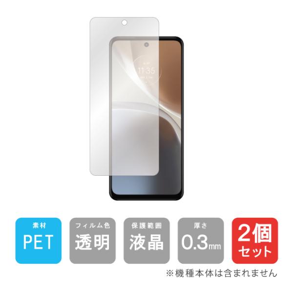 【発売日：2022年10月01日】【対応機種】moto g32 XT2235【商品内容】PET保護フィルム × 1個