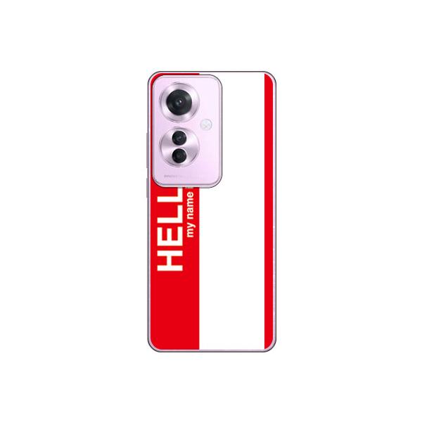 【発売日：2026年04月21日】【対応機種】OPPO Reno11 A A401OP / CPH2603【仕様】素材：ケース本体／ポリカーボネート（ハードケース）加工：UV硬化型インク印刷範囲：平面プリント（側面にプリントは入りません）【...