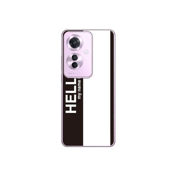 【発売日：2026年04月21日】【対応機種】OPPO Reno11 A A401OP / CPH2603【仕様】素材：ケース本体／ポリカーボネート（ハードケース）加工：UV硬化型インク印刷範囲：平面プリント（側面にプリントは入りません）【...