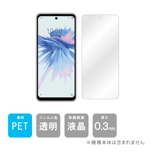 【発売日：2023年02月08日】【対応機種】Libero 5G III A202ZT【ご購入前に必ずご確認下さい】・フィルムは、スマートフォン画面の平面部分だけになります。丸みを持たせたスマートフォンはフィルム自体がかなり小さくなる場合が...