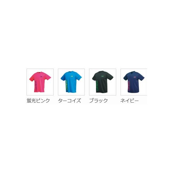背面のにゃんこがアクセントの練習用Tシャツの第六弾品名［品番］：ロゴにゃんこTシャツV［Y-856］生産国：Vietnam発売：2025年10月発売素材：ポリエステル100％カラー：ブラック、ネイビー、ターコイズ、蛍光ピンクサイズ：男女兼用...