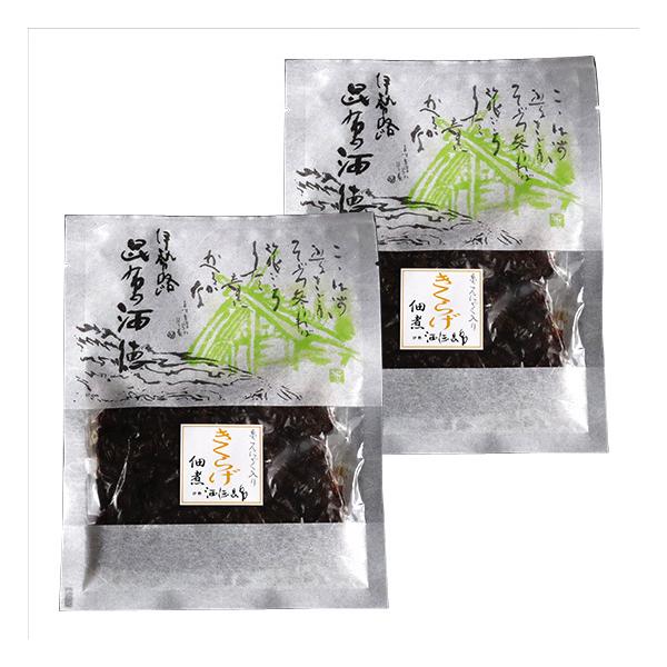 甘口に炊き上げたこんにゃくときくらげの食感の佃煮でご飯によく合います。酒徳昆布:佃煮・汐吹