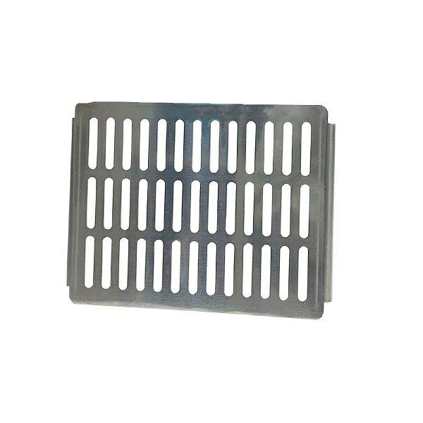 焚火台BF-GM1専用ゴトク外形寸法：H12×W158×D137mm質量：約0.3kg材質：ステンレス耐荷重：約6kg