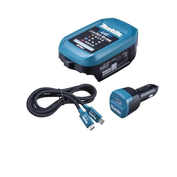 18V/14.4Vバッテリ(ライトバッテリ除く)をUSB-PDで充電USB-PD[USB Power Delivery]対応の自動車用充電器が登場。付属のシガーソケットアダプタADP14とUSB-PDケーブル(Type-C)を使い、自動車の...