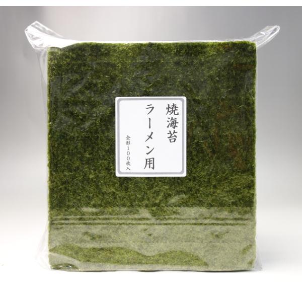「ラーメン用　焼海苔　並B」のお得な10袋セットになります。色味は黄緑色の海苔になりますが、安い海苔をお探しの方にお勧めいたしますスープに入れても溶けにくい原料を選んでおります。海苔のカットをご希望のお客様は形またはサイズをご指定下さい。