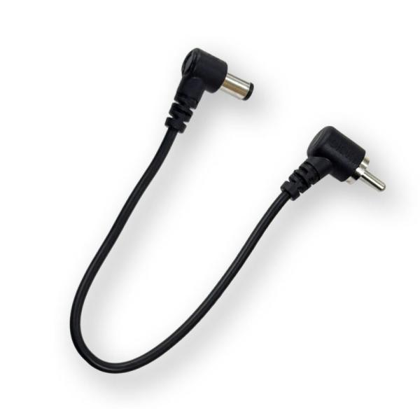 Type1のFlex Cableは黒色で、センターマイナスの5.5/2.1mm DCプラグを備えています。これは最も一般的なタイプで、BOSS規格とも呼ばれています。ほとんどの用途に対応するため、L字型プラグと10mmバレルを備えたこのフレ...