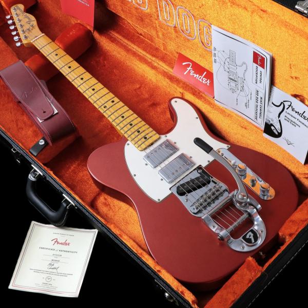”Destruct”ブースト回路搭載！マイク・キャンベル『Red Dog Telecaster』登場！■HEIRLOOM NITROCELLULOSE LACQUER FINISH AND HARDWARERed Dog Red Heirl...