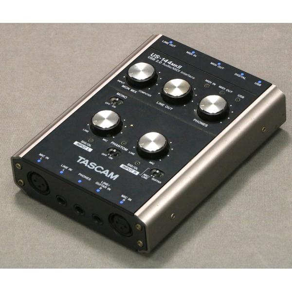 TASCAM/US-144 MK IIが中古で入荷しました！※ソフトウェア/ユーザー登録等は保証対象外となります。※現状でのお渡しとなります。  ※最新のOS対応終了につき、通電のみ確認しております。■商品ランク:C：ジャンク■保証:無し■...