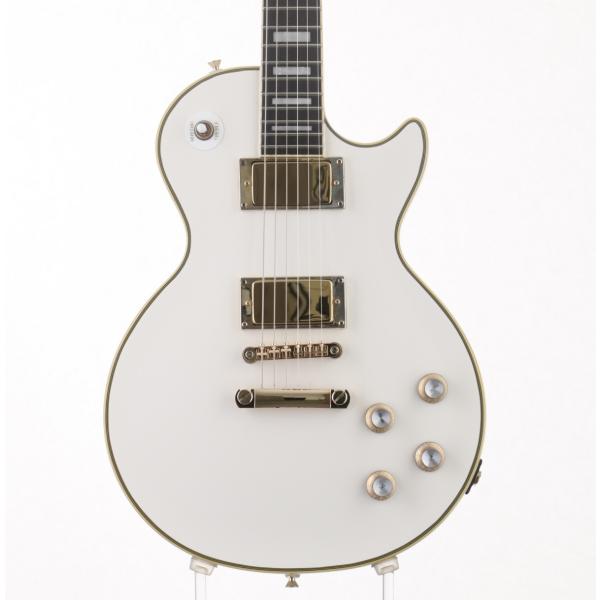 EPIPHONE / BJORN GELOTTE Les Paul  Custom Whiteが中古で入荷致しました！フレットのすり合わせ調整を行っておりますのでプレイコンディションは問題無く十分お使い頂ける状態です。軽い擦れ跡や線傷、エス...