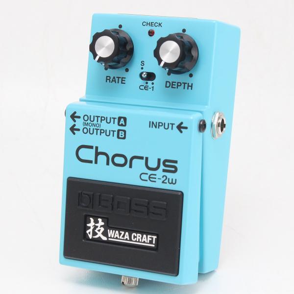 BOSS/CE2Wの中古が入荷いたしました！1976年にBOSSが世界で初めて発表したコーラス・エフェクト・ペダルCE-1。そのコーラス・サウンドを、多くのギタリストからの要望に応えてコンパクト・ペダル・ボディに詰め込んだCE-2。心地よく...