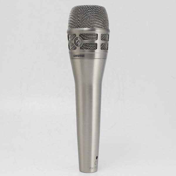 KSM8/N　（ブラッシュド・ニッケル）新開発のDualdyneカートリッジが実現するスタジオクオリティーのパフォーマンス用ダイナミック・マイクロホン。    ●特許取得のDualdyneカートリッジを採用。極薄な2枚のダイヤフラムを上下に...