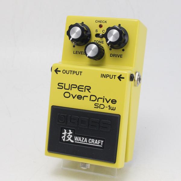 BOSS コンパクト・ペダルのスペシャル・エディションマイルドな歪みとハリのある中域が特長で30年以上のロングセラーを誇るオーバードライブSD-1。そのSD-1を特別にカスタマイズしたコンパクト・ペダルがWAZA CRAFT SD-1Wです...