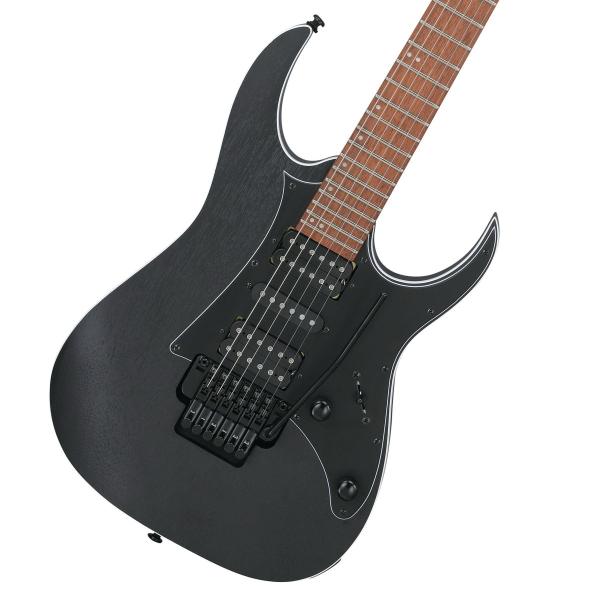 Ibanez ギターの“代名詞”と評されるRG。コスパの良いStandard RGのダブルロッキング・トレモロ・モデル。メイプル材 ネック / Wizard III シェイプジャトバ材 指板メランティ材 ボディIbanez オリジナル”Qu...