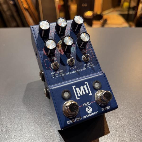 WALRUS AUDIO MAKO Series: M1 High-Fidelity Modulation Machine が中古にて入荷M1は「Chorus」「Phaser 」「Tremolo」「Vibrato」「Rotary」「Filt...