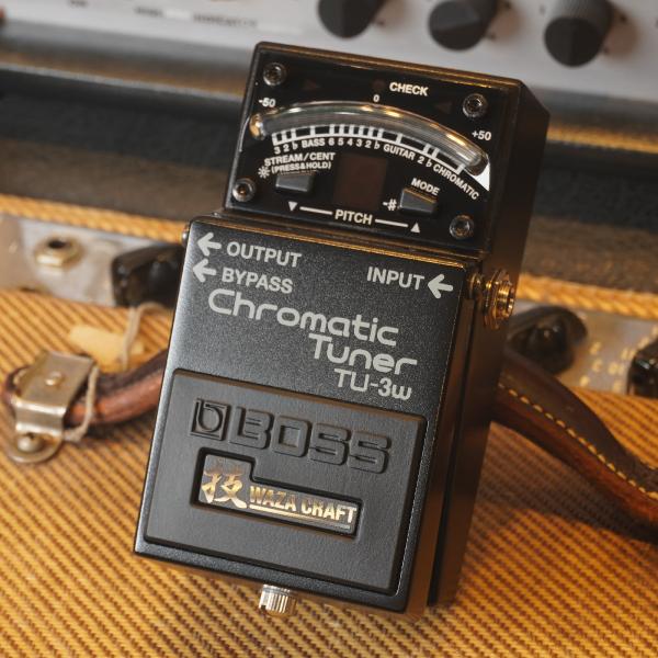 技WAZA CRAFT の息吹を吹き込んだ、ペダル・チューナーの決定版世界中のギタリストの足元をサポートしているペダル・チューナーの定番TU-3 に、技WAZA CRAFT の魂が吹き込まれました。TU-3W は、業界標準であるTU-3 同...