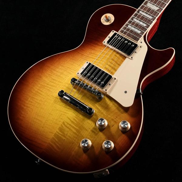 スリムテーパーネックを採用した60sスタイルのLes Paul Standard！Les Paul Standard 60sは、メイプルトップにウエイトリリーフを廃したマホガニーボディ、60年代の薄めのネックを採用した往年のレスポールスタン...