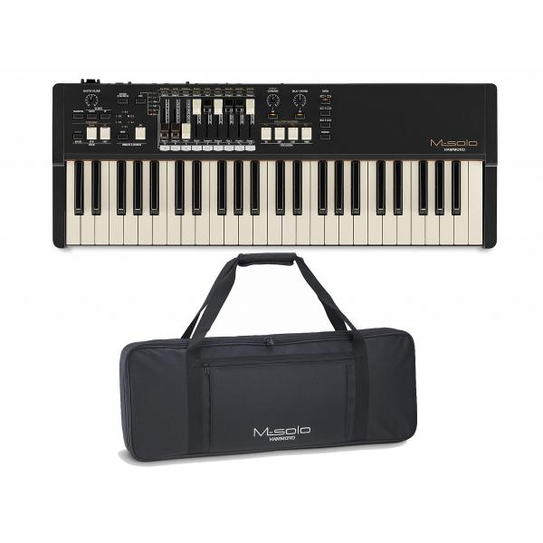 超リアルタイム志向49鍵盤ドローバーキーボード「HAMMOND M-solo」の専用ソフトケースセット！【セット内容】◆HAMMOND / M-solo &amp;#91;ドローバーキーボード&amp;#93;◆HAMMOND / SC-M...
