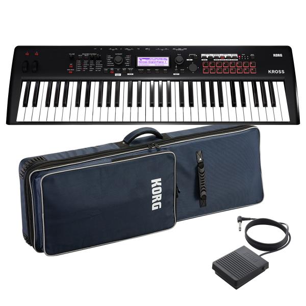 【セット内容】■KORG / KROSS2-61 MB ワークステーションシンセサイザー■KORG / SC-KROSS2-61 背負えるソフトケース■KORG / PS-3 フットペダル