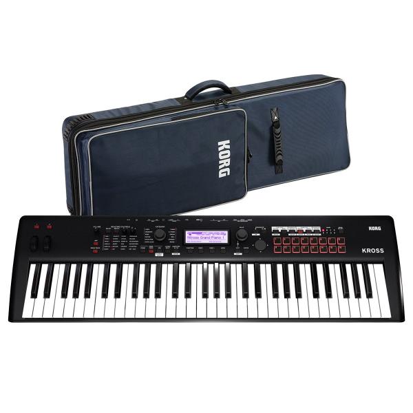 KROSS2-61 MBに専用の背負えるソフトケースがセット！【セット内容】KORG / KROSS2 61 MB(シンセサイザー) KORG / SC-KROSS2-61 (背負える専用ソフトケース)