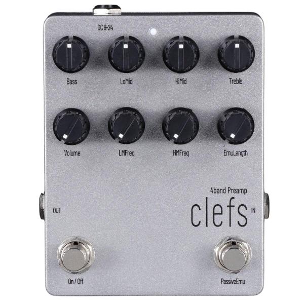 全工程をビルダーさん御一人で製作されている、知る人ぞ知る日本のブランド「clefs(クレフス)」のハンドメイドペダルプリアンプです。精巧なつくりはもちろんのこと、こだわり抜かれたパーツを使用し、一切の妥協を排除して製作された当モデルはプロア...