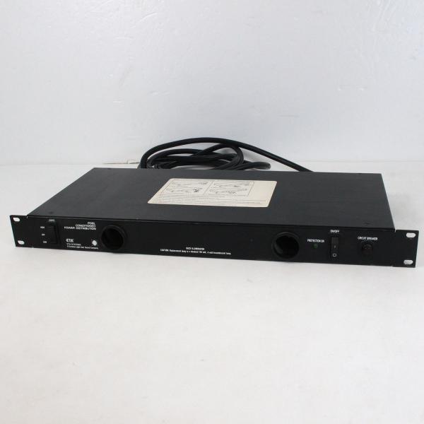 ETA / PD8Lがused入荷です。ラックエフェクター等に使えるパワーディストリビューター。約 25U 分のラック・スペースを照らすことが可能なスライド収納タイプのイルミネーションライト搭載モデル。アウトレットは背面に8口を装備。点灯式...