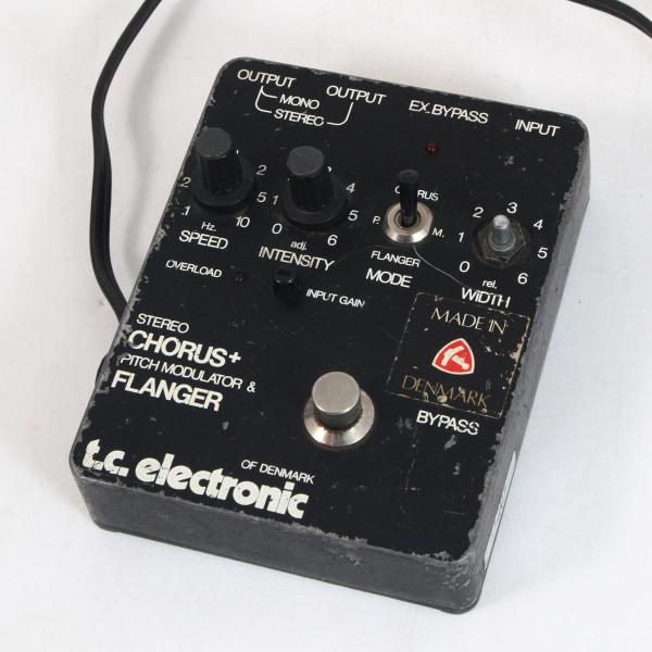 TC ELECTRONIC / Stereo Chorus+Pitch Modulator&amp;Flangerがused入荷です。高品質なコーラスの代名詞的存在で長い間高い人気を保ち続けている名機のオリジナルの時期のものです。ギターのみ...