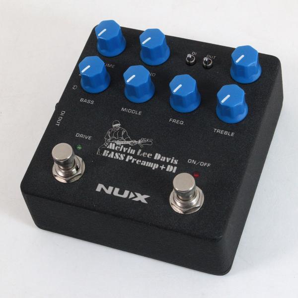 NU-X / MLD Bass Preamp + DI  NBP-5がused入荷です。多くのトップアーティストのベースを担当してきた「メルヴィン・デイヴィス」とNUXが共同で開発し作り上げた「MLD Bass Preamp + DI」。こ...