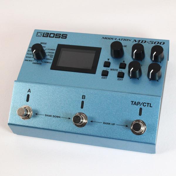 BOSS / MD-500 MODULATIONがused入荷です。高音質で豊富なバリエーションと充実のパラメーターを搭載。使いやすさまで実現したハイエンド・モジュレーション・ペダル。MODULATION MD-500 は、入力から出力まで...