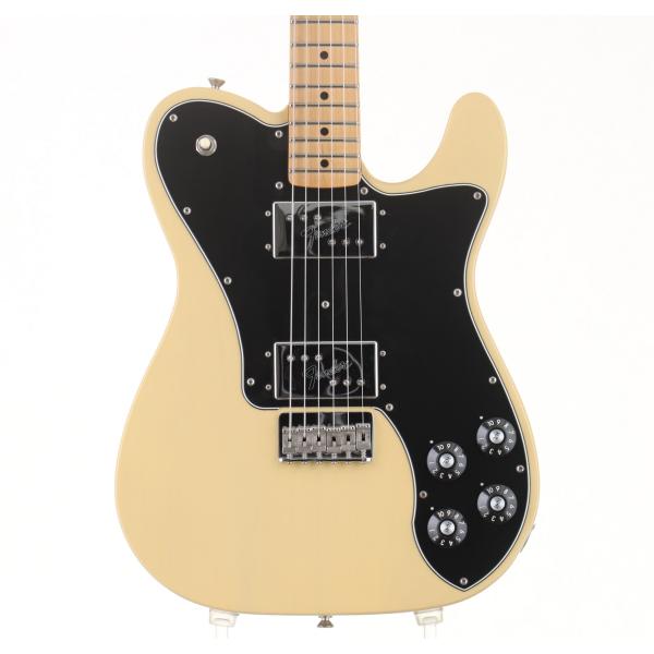 70年代のテレキャスターデラックスを再現したモデル。バックコンターが施されたアルダーボディに、“Thin C”シェイプのメイプルネック、9.5ラディアスのメイプル指板には21のミディアムジャンボフレットを搭載しております。ピックアップはオリ...