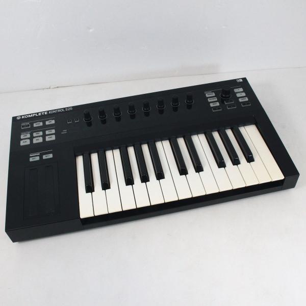NATIVE INSTRUMENTS / KOMPLETE KONTROL S25がused入荷です。KOMPLETE 10、KOMPLETE 10 ULTIMATEに最適化された25鍵MIDIキーボードコントローラー。Fatar社製プロ品...