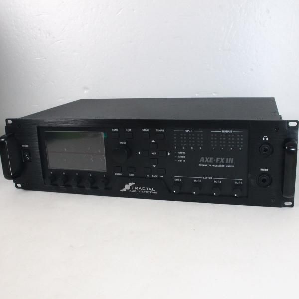 FRACTAL AUDIO SYSTEMS / AXE-FX III Mark-II Standardがused入荷です。Axe-Fx IIIからディスプレイとプリセット・ストレージをアップグレードしたAxe-Fx III MARK II。...