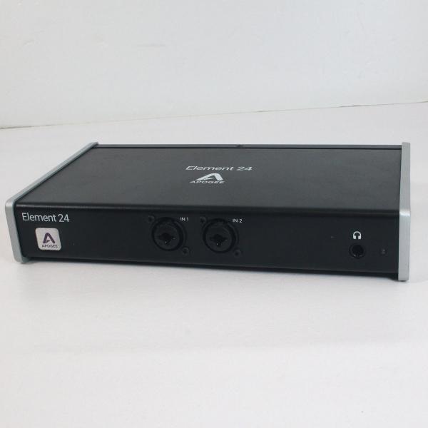 APOGEE / Element 24がused入荷です。Element 24は、2チャンネルまでの録音をメインとする、シンプルなセットアップを組みたいミュージシャンの方にぴったりのレコーディング・ボックスです。2アナログ入力 + 4アナロ...