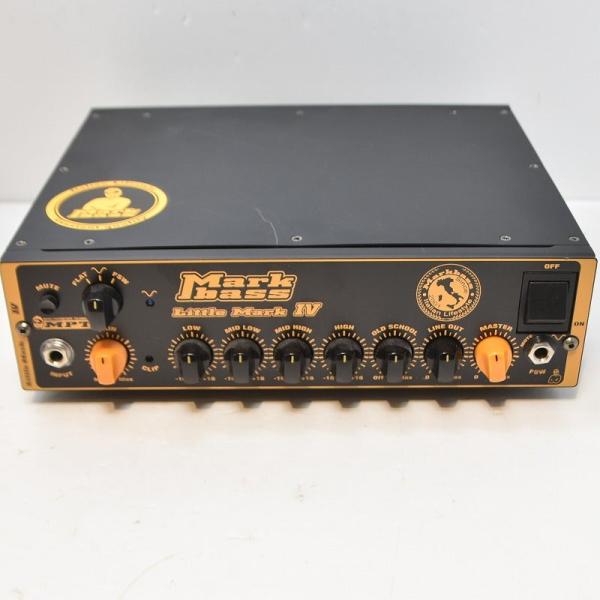 MARKBASS MAK-LM4  Little Mark IV   が中古で入荷しました！■ 新開発のバイバンドリミッターによりアタック感と高域の抜けを両立し、自然でダイナミックなレスポンスを実現■ 4バンドEQとOld Schoolフィ...