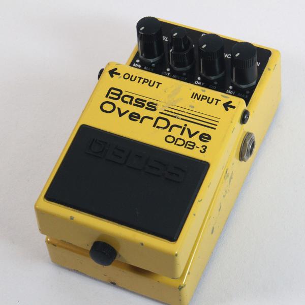 BOSS / ODB-3 Bass Overdriveがused入荷です。芯の太いサウンドをキープしたままヌケの良いドライブサウンドを生み出してくれるベース用オーバードライブ。DRY音とWET音の調整、2バンドのEQを装備し幅広い、サウンド...