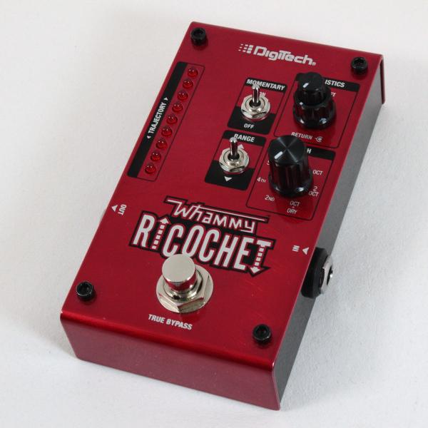 DigiTech / Whammy Ricochetがused入荷です。Whammy Ricochet(リコシェ)はあなたのプレイしたフレーズのピッチを上にあるいは下にバウンスさせます。それはしっかり制御された状態でも、狂ったような状態にで...
