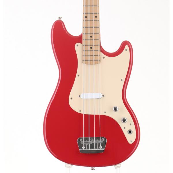 Squier Affinity シリーズのBronco Bassが中古で入荷しました。メイプルネック、メイプル指板にボディ材はポプラと思われます。かわいいルックスに鮮やかなレッド、こちらは3kgをきる超軽量で扱いやすい個体です!全体的に大き...
