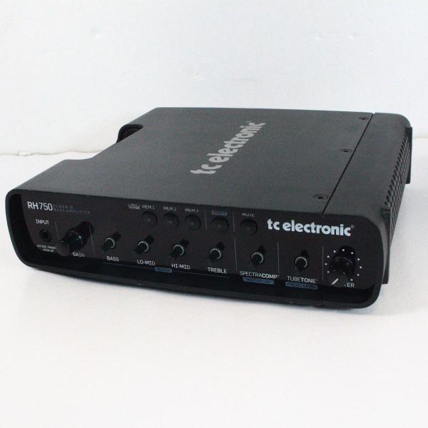 TC ELECTRONIC / RH750がused入荷です。RH750は、RH450と同サイズの筐体に750W/1200Wピークのパワーを秘め、内蔵チューナー、3つのセッティングを瞬時に切り替えられるプリセット機能、SpectraComp...