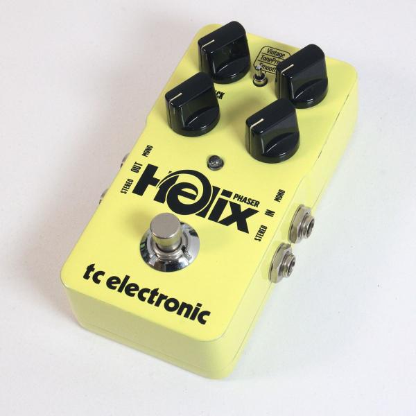 TC ELECTRONIC / Helix Phaserがused入荷です。TonePrint対応、ステレオ入出力で汎用性の高いフェイザーペダルです。Helix (螺旋)Phaserの名の通りの心地よいサウンドのうねりを創出してくれます。ト...