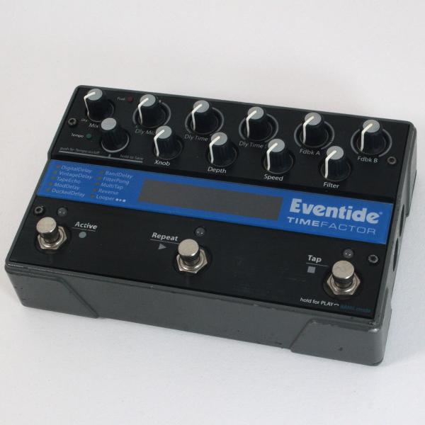 EVENTIDE / TIME FACTORがused入荷です。国内外のレコーディングやライヴで重宝されているEventide。スタジオクオリティのサウンドを持った高機能なディレイ!!合計27パターンのユーザープリセット。【イシバシ保証:】...