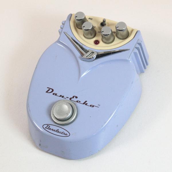 Danelectro / Dan Echoがused入荷です。レトロなデザインが人気のDanelectro / DE-1 Dan Echoです。デジタルながらアナログ感のあるエコーサウンドが魅力のモデルです。コントロールはMIX、SPEED...