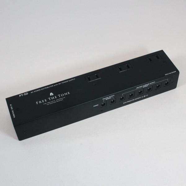 FREE THE TONE / PT-5Dがused入荷です。軽量・コンパクトサイズ&amp;3系統のAC100V供給+完全に独立したアイソレーテッド出力端子×2とローノイズ・スタンダード出力端子×6を装備したパワーサプライPT-5Dは軽量...