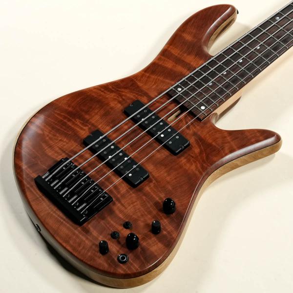 ほぼ未使用のEMPEROR 5 Standard Specialです。ボルトオン、24フレット仕様のStandard Special トップには Redwood Flame 、バックにはBlack Limba という異色の組み合わせ、ボルト...