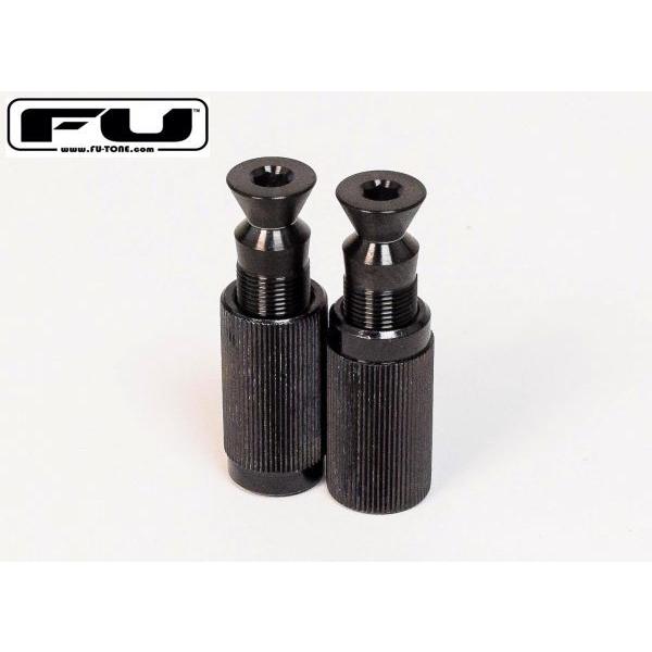 Titanium Bridge Posts（アンカー付き）厳選された最高品質のチタン製のブリッジポスト。摩耗、消耗、破損に対する耐久性に優れています。これらのチタン製のポストは弦振動の共鳴伝達を高め、より良いサスティーン、明瞭度、トーンを作...